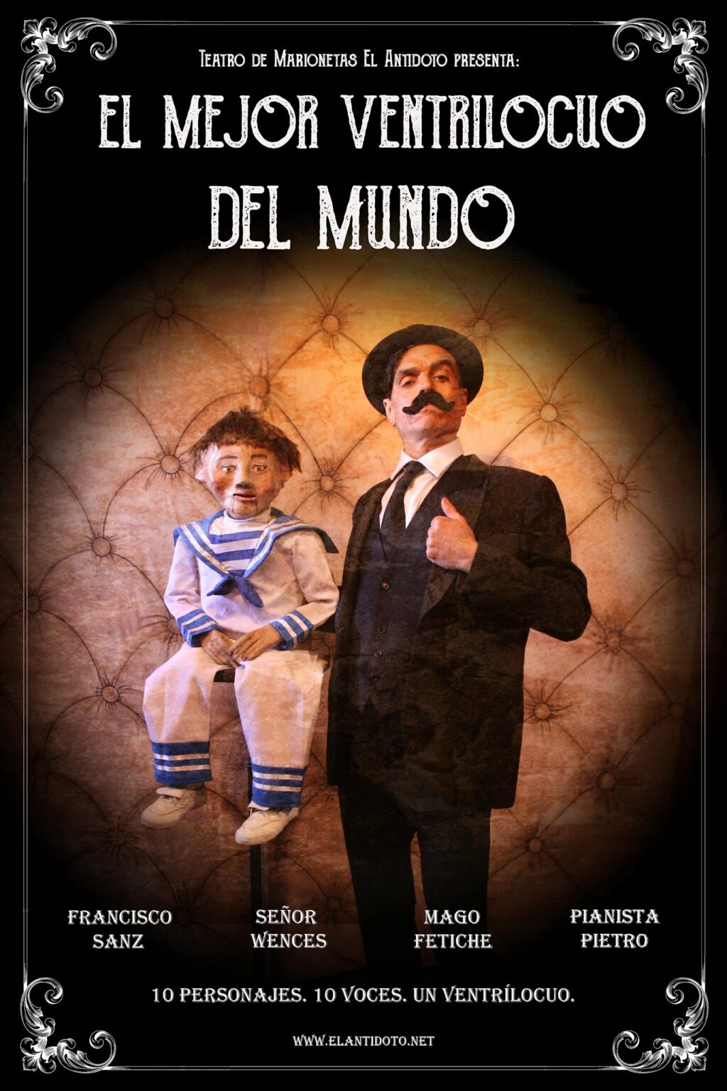 Espectáculo de ventriloquía con El Antídoto, en el Taller de Marionetas ...